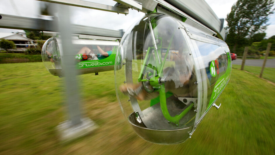 Shweeb at Velocity Valley Rotorua | Activity in Rotorua, New Zealand