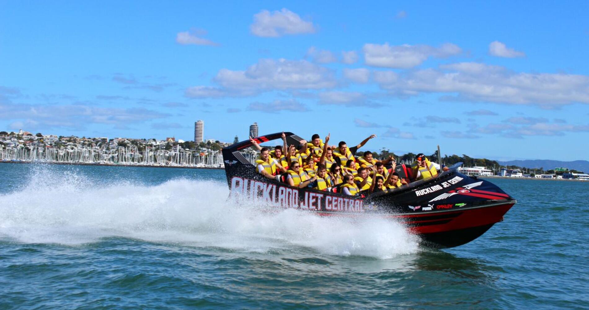 45 min Jet Boat Blast - Auckland | Activity in Auckland, New Zealand