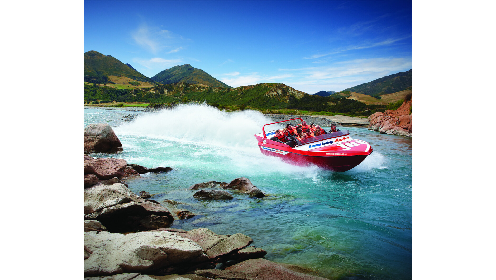 Hanmer Springs Jet Boating | Activity in Christchurch - Canterbury, New ...