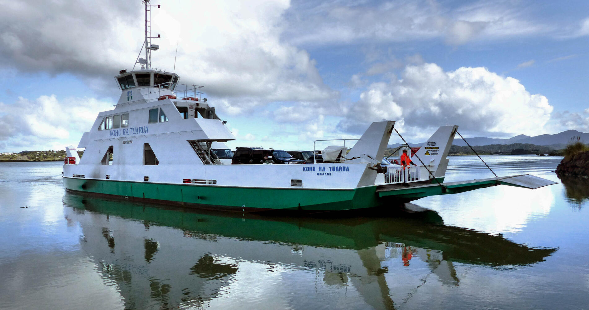 Hokianga Vehicle Ferry Rawene | Transport in Northland & Bay of Islands ...