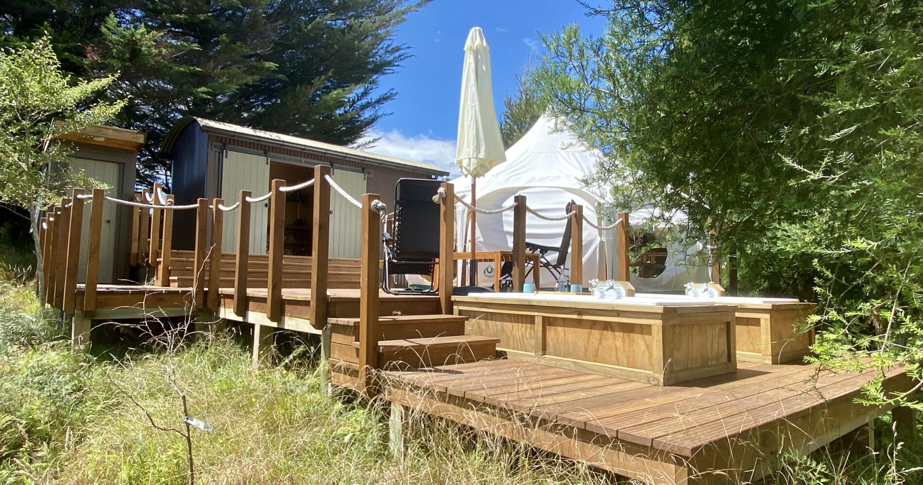 Treetop Glamping | Accommodation in Taranaki, New Zealand