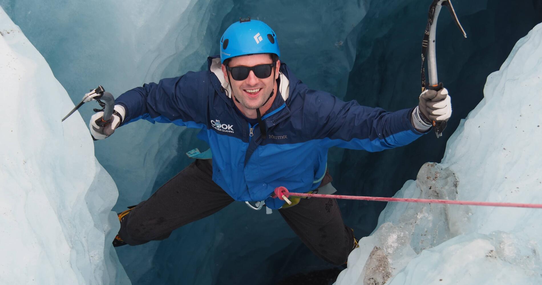 The Cool Climber - Tasman Glacier Ice Climbing Mount Cook | Activity in ...