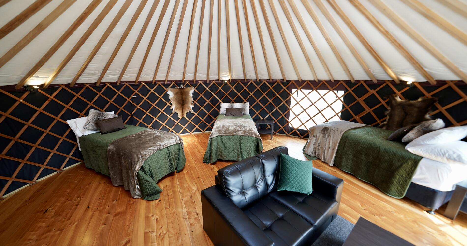 Coastal Retreat Yurts - Himatangi Beach | Accommodation in Manawatū ...