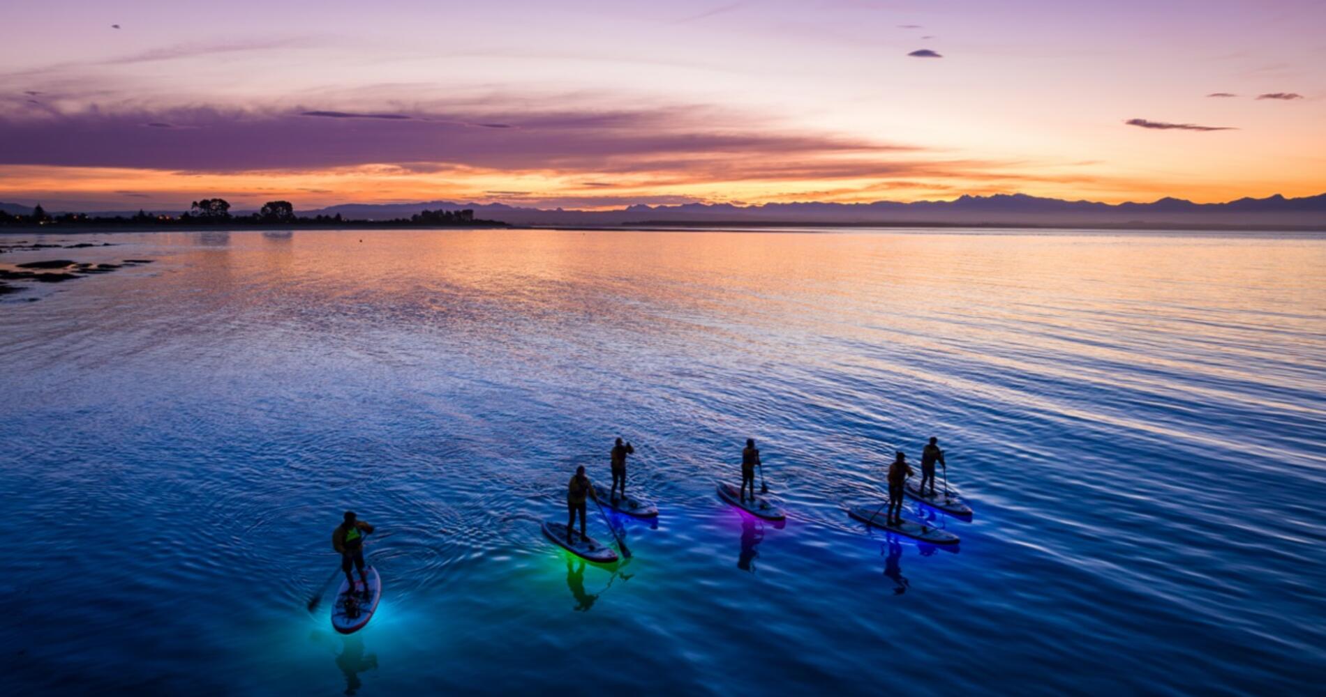 Paddle Nelson - Guided Night Paddle Tour | Activity in Nelson Tasman ...