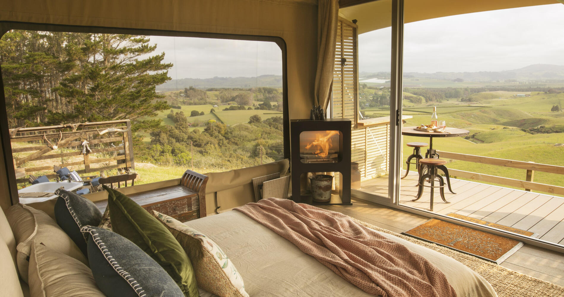 Canopy Camping Escapes | Canvas Hut | Accommodation in Auckland, New ...