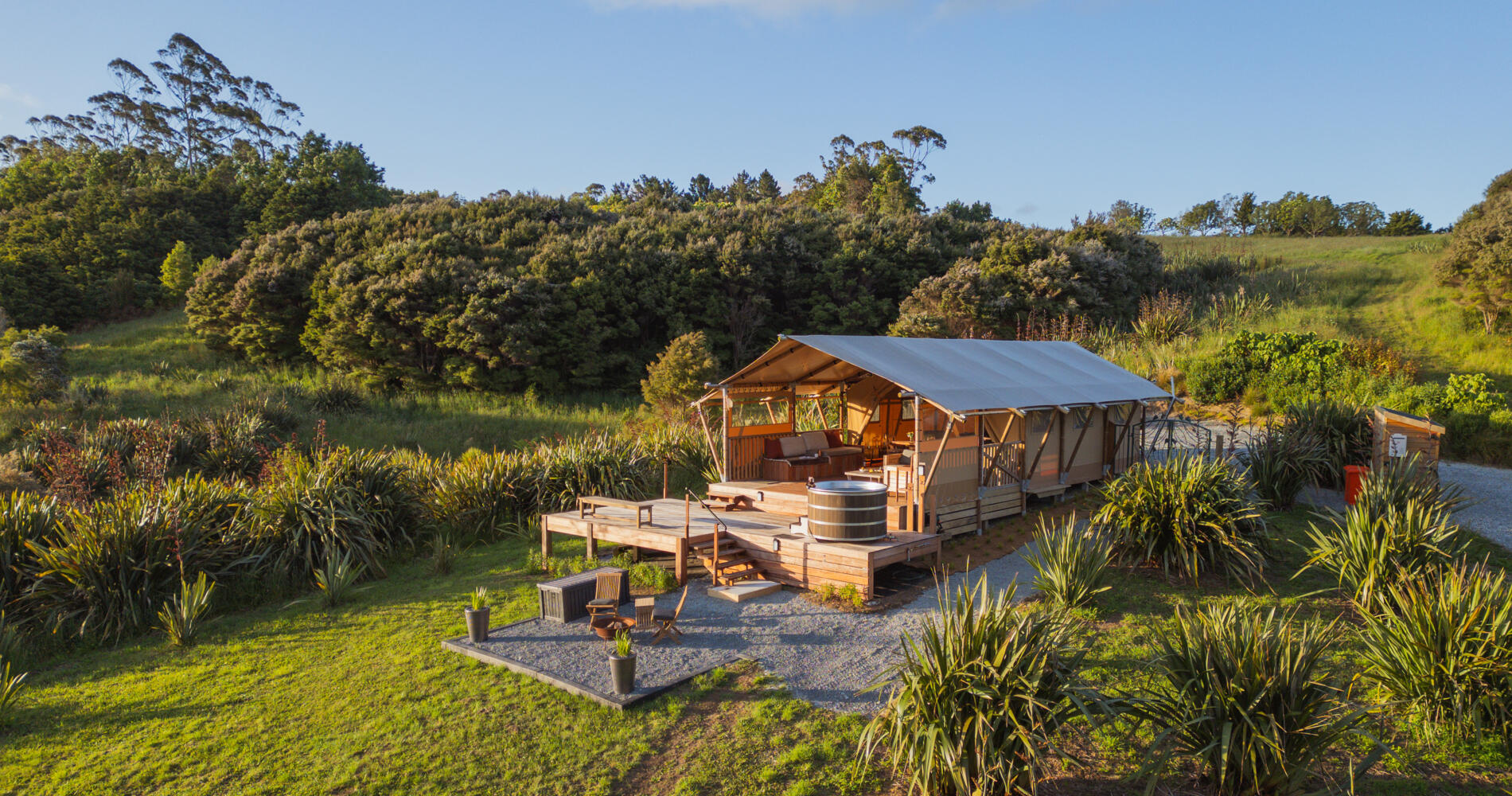 Canopy Camping Escapes | Whare Tui | Accommodation in Auckland, New Zealand