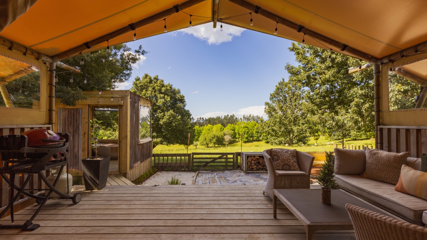 Canopy Camping Escapes | The Oaks Safari Tent | Accommodation in ...