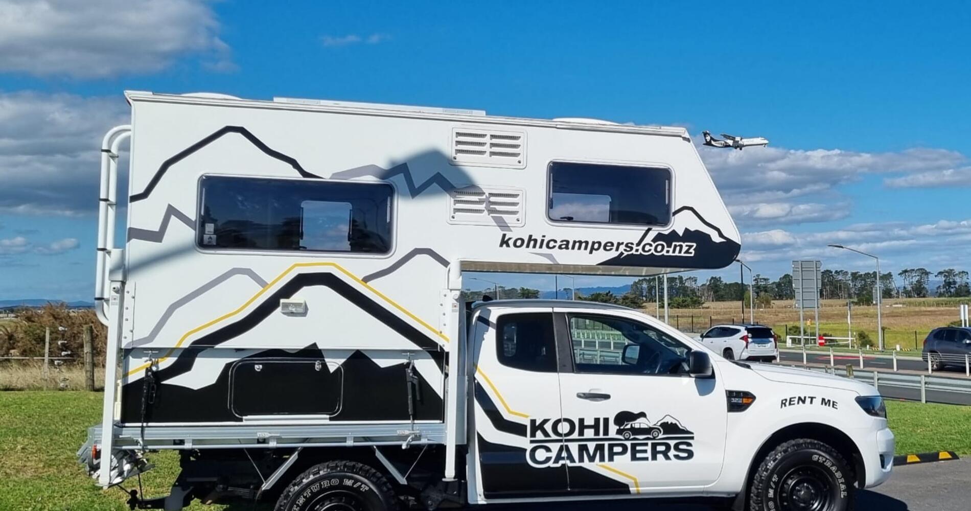 Kohi Campers - Combined Camper Ute Hire | Transport in Auckland, New ...