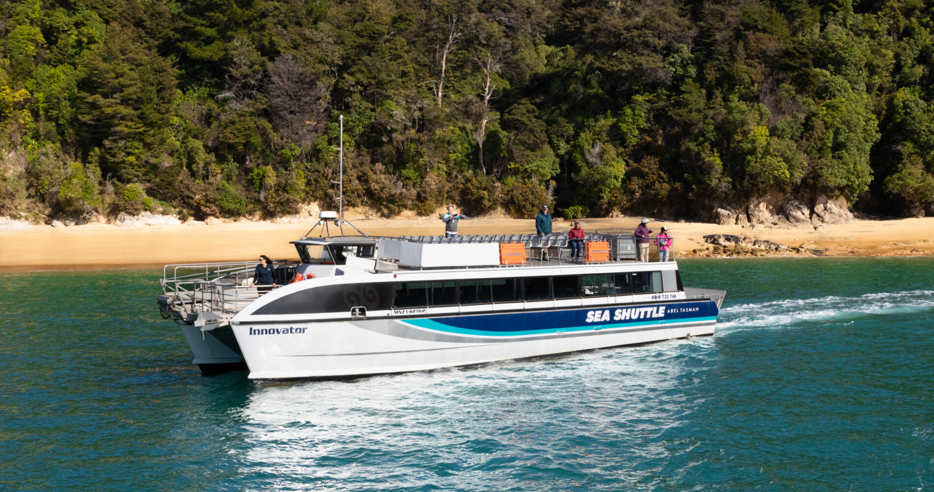 Abel Tasman Sea Shuttle - Full Park Scenic Cruise | Activities & Day ...