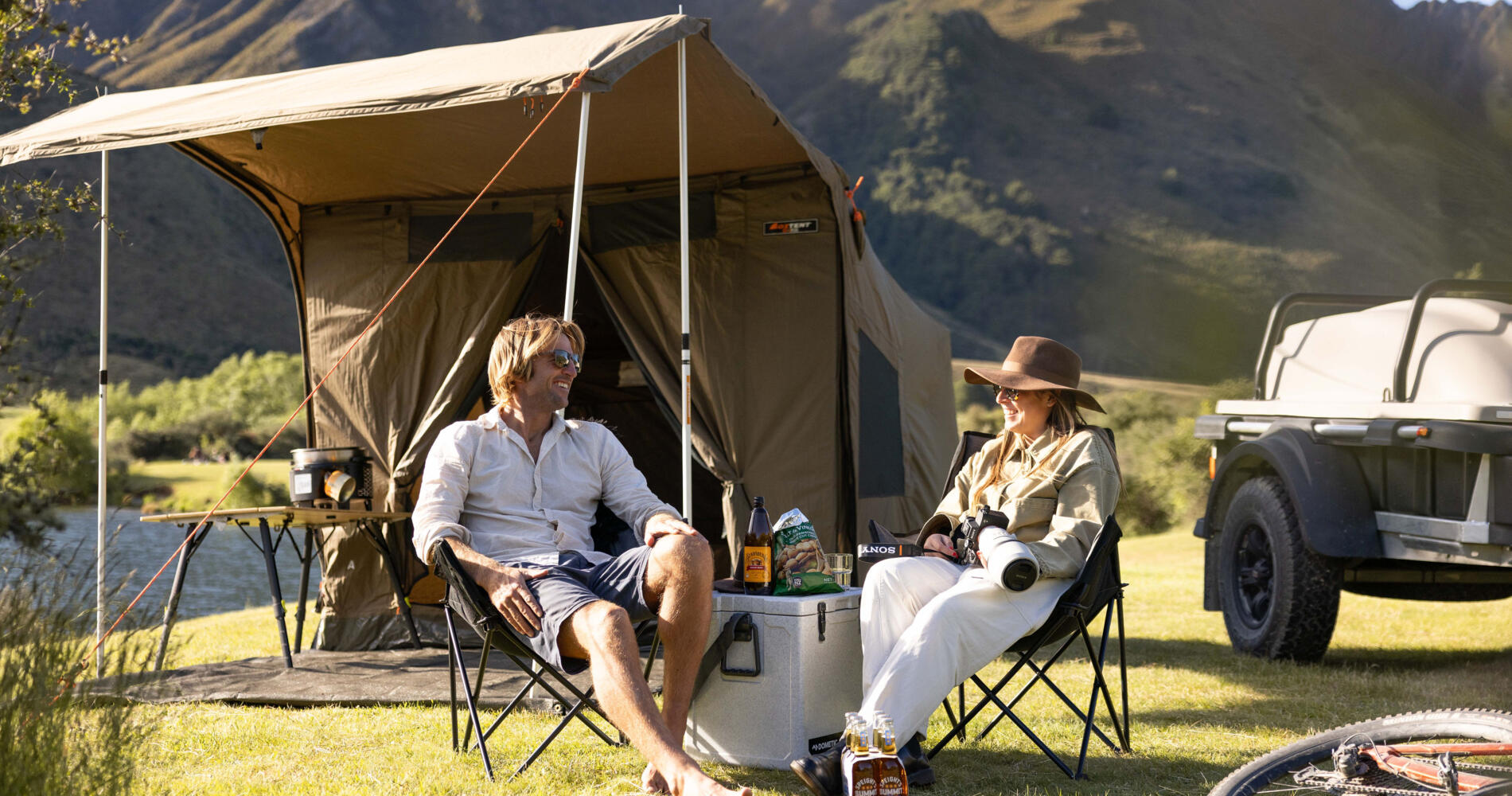 Camp Easy Base Pod - Fully Equipped Camping Trailer Hire ...