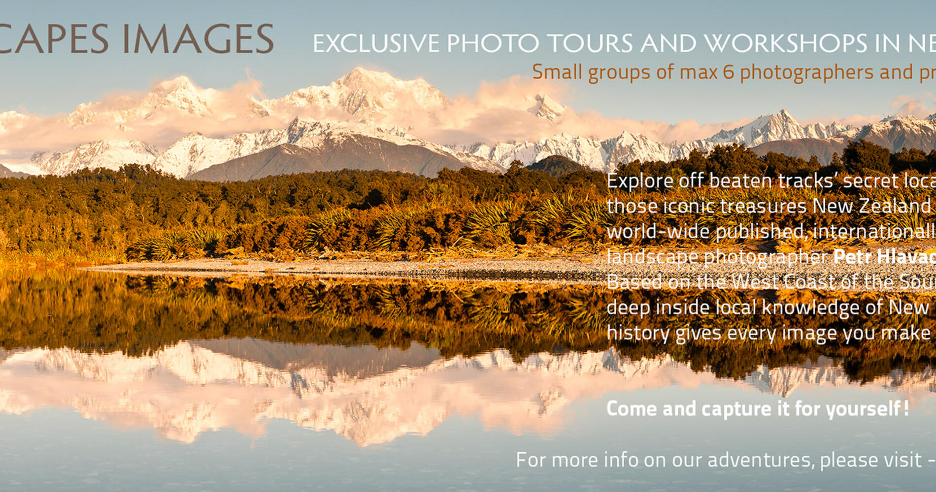 NZIC Escapes Images | Multi-Day Tours & Packages