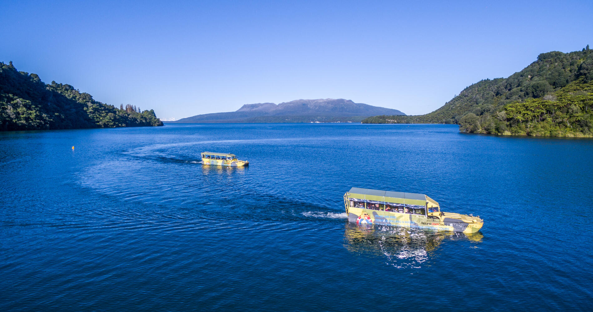 Rotorua Duck Tours - Tarawera and Lakes Eco-Tour (120 mins ...